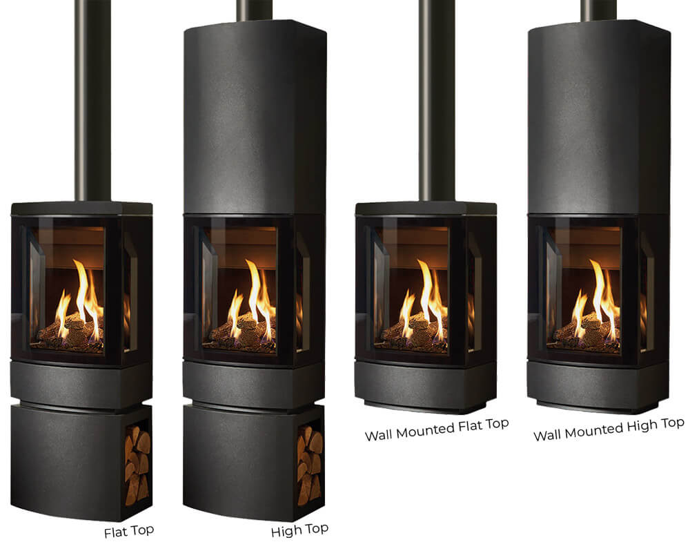 Gazco Loft Gas Stove - Tulipalo