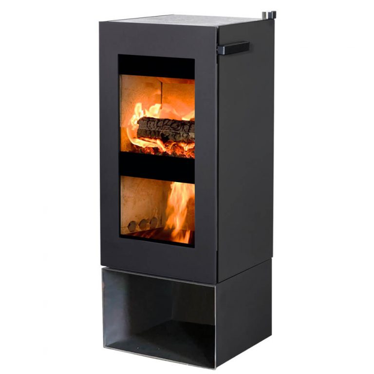 Xeoos Nature Twinfire Wood Stove - Tulipalo