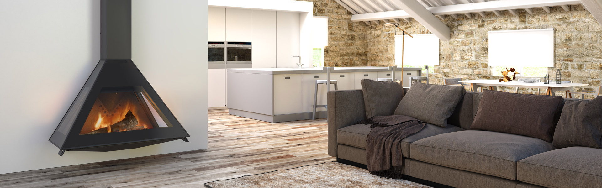 Wall Mounted Stoves in Newcastle - Tulipalo No 1 for Quality