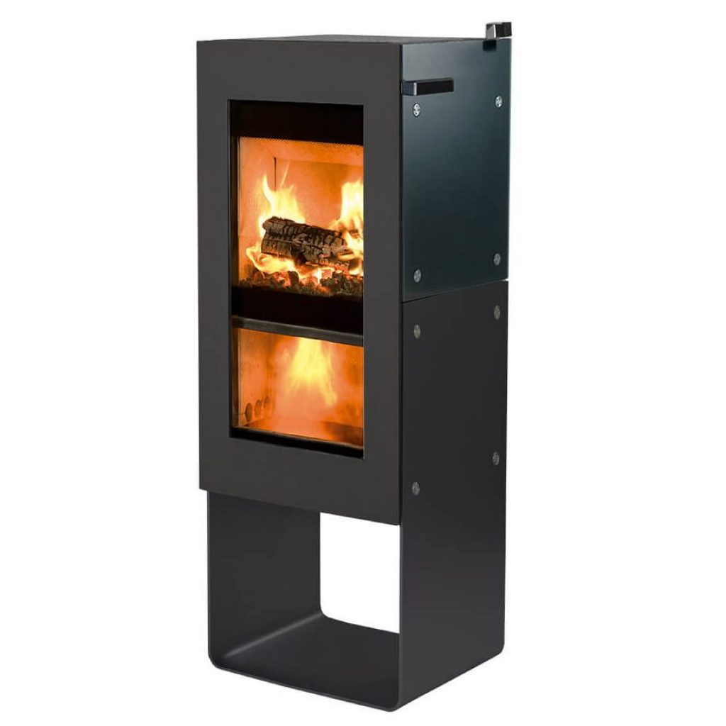 Xeoos Pure Twinfire Wood Stove - Tulipalo