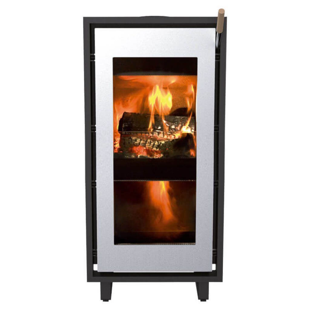 Xeoos Magna Twinfire Wood Inset Stove - Tulipalo